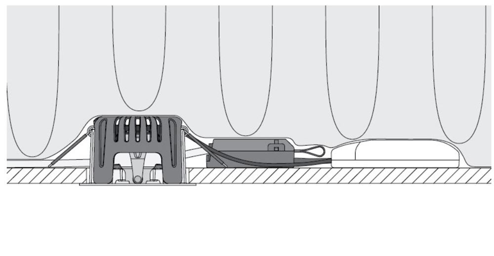 SG LIGHTING - Junistar GYRO mat wit 6W LED dim to warm