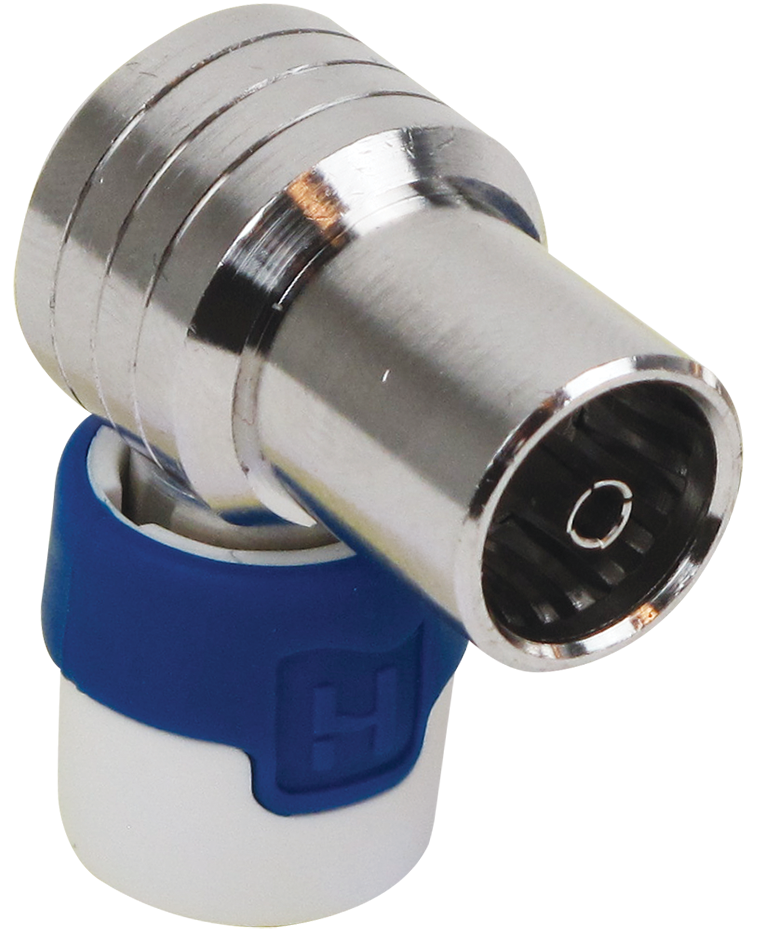 Hirschmann - Haakse IEC female connector 4G proof KOKWI 5