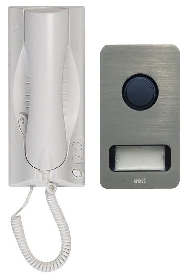 Urmet, Parlofoon Kit Utopia & Mikra - 1 Toets - 2 Draads