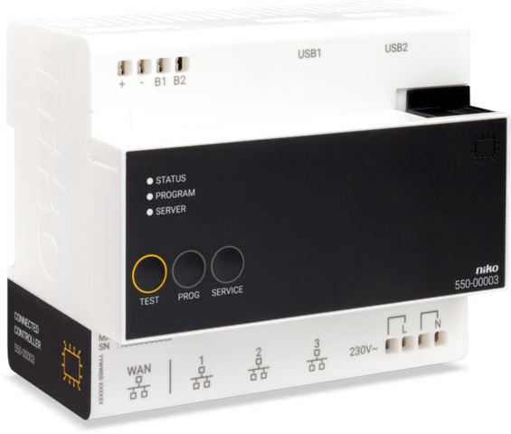 Niko Home Control, geconnecteerde controller II