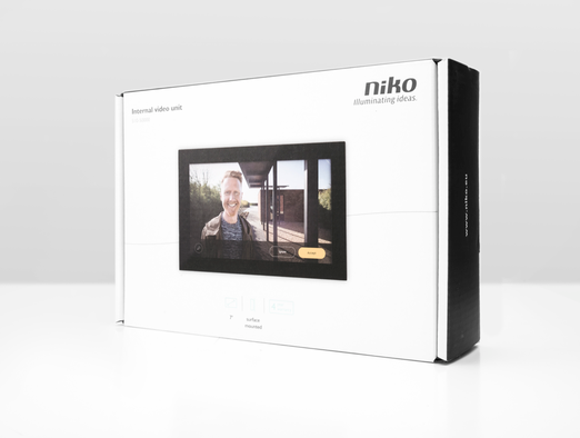 Niko, videofoon binnenpost 2-draads